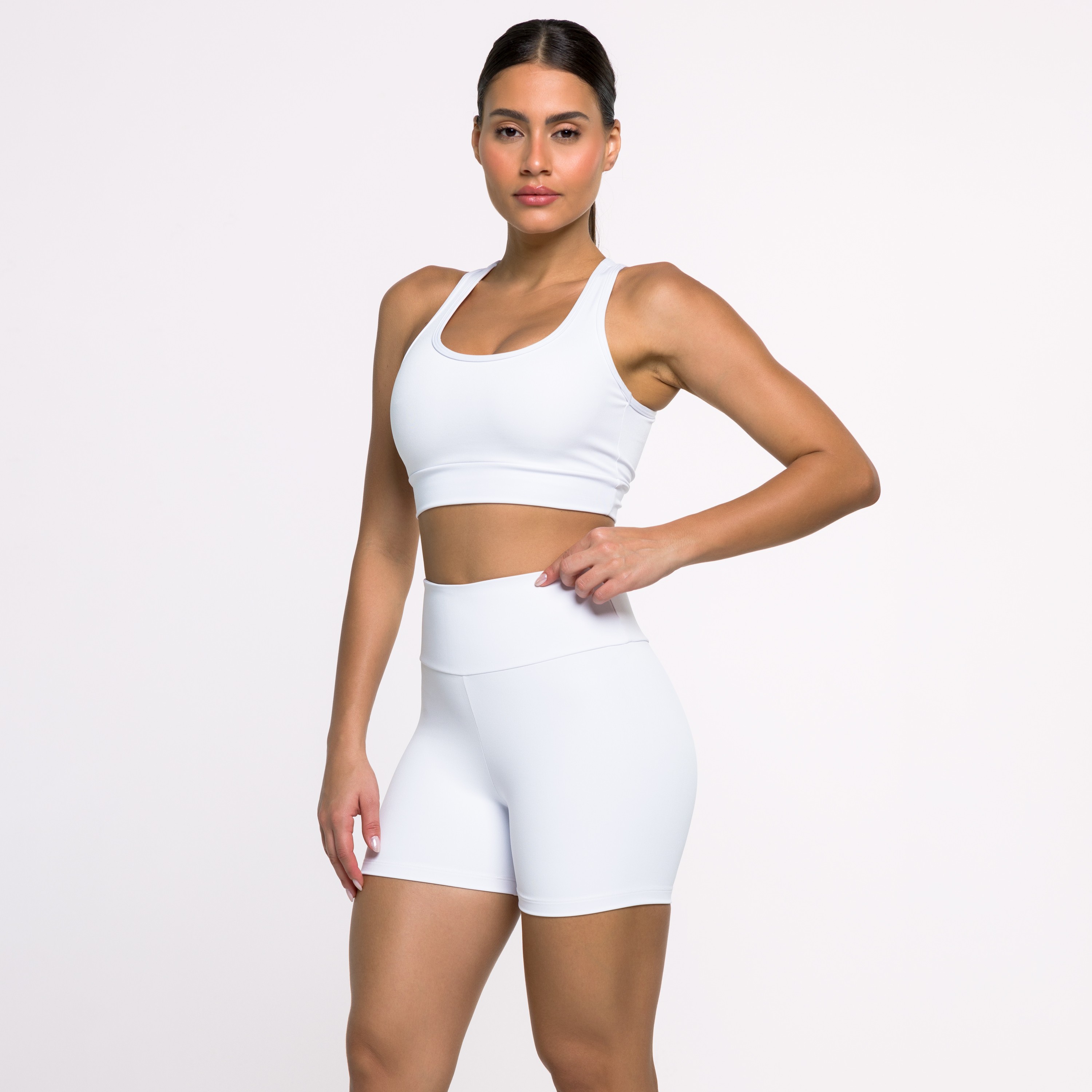 Short Fitness Básico Branco - DMFit